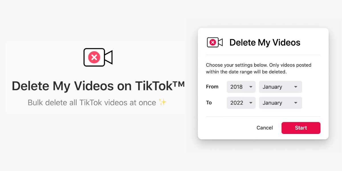 Delete All TikTok Videos At Once - Bulk delete all your old tiktoks ...